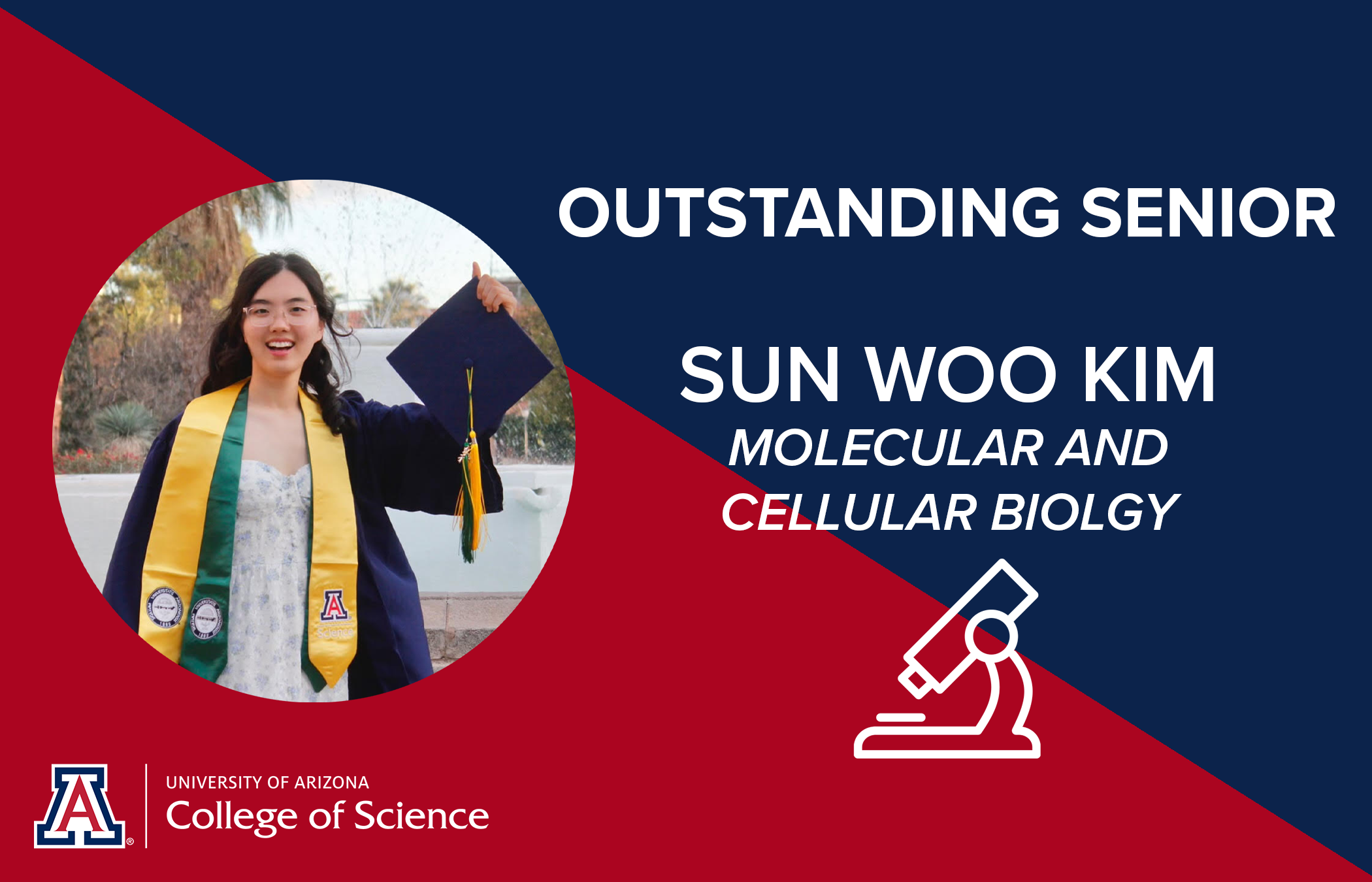 Outstanding Seniors in the College of Science: Sun Woo Kim | College of Science